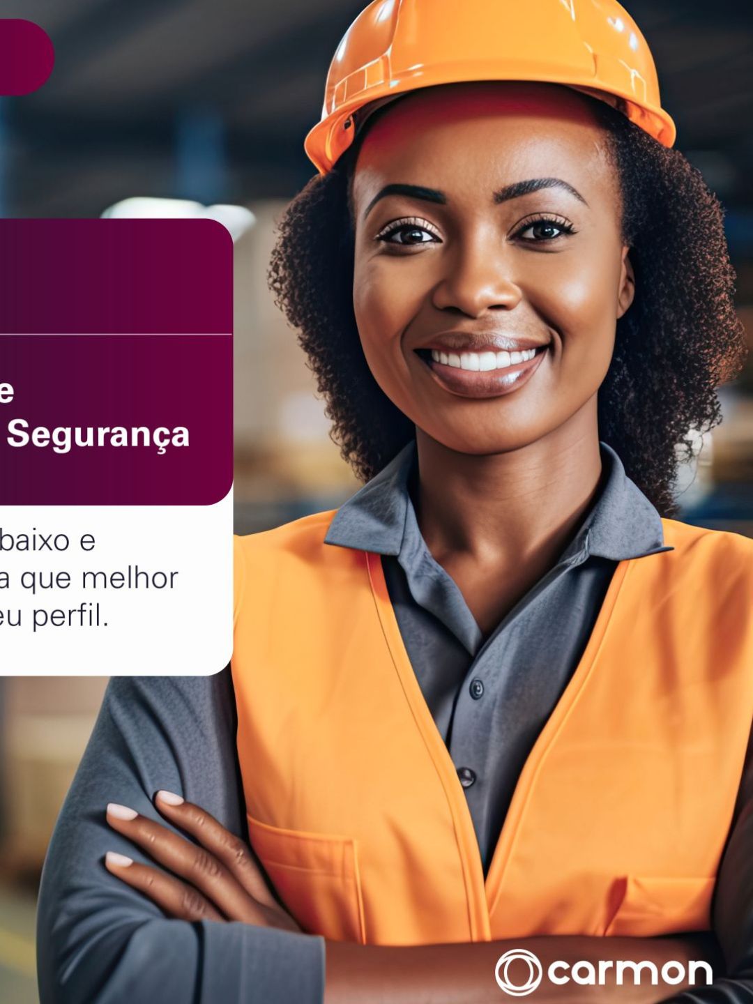 A Carmon Está Recrutar Técnico de Qualidade e Segurança A Carmon Está Recrutar Técnico de Qualidade e Segurança